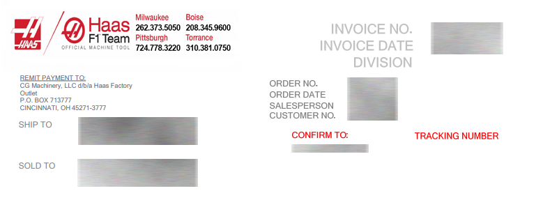 Customer Welcome | Haas Factory Outlet